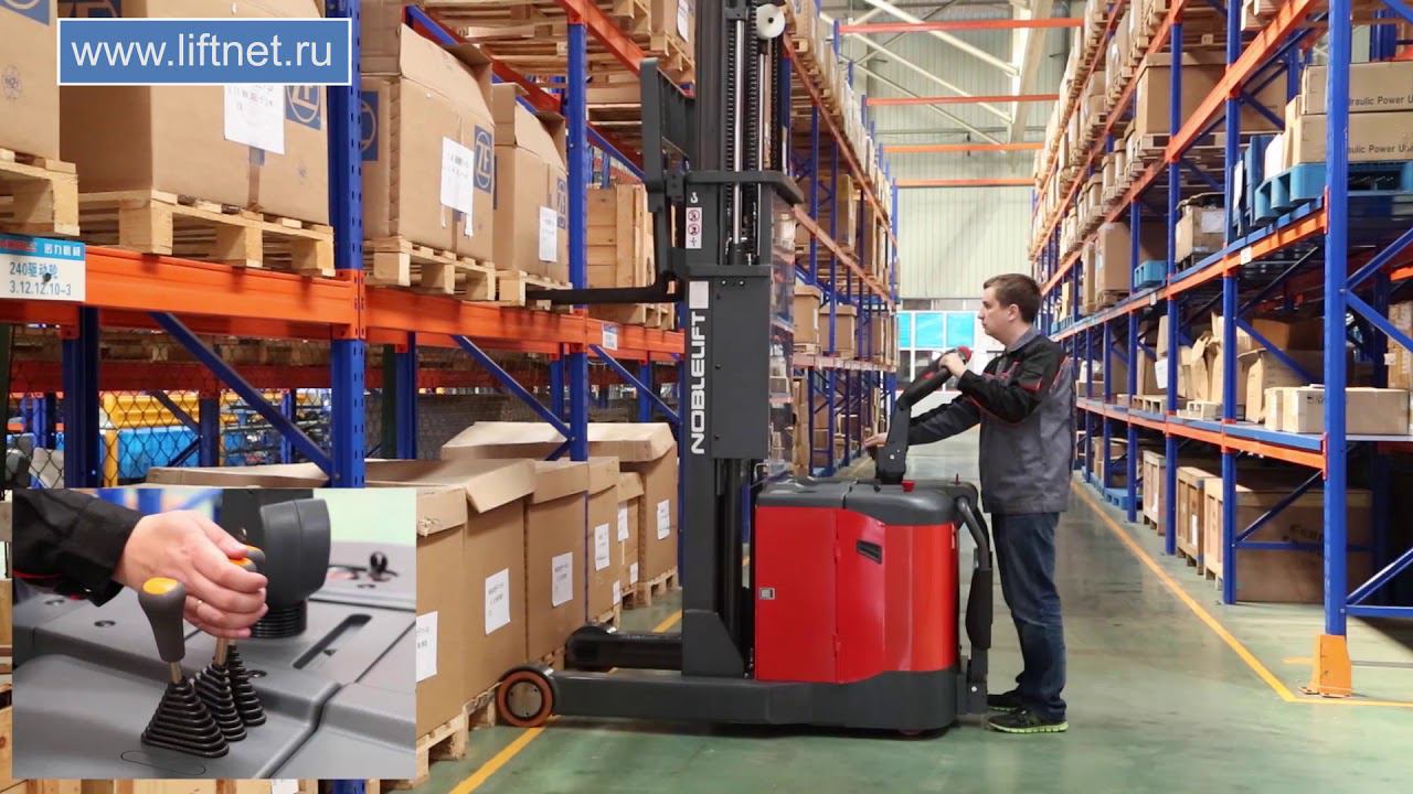 Штабелер Noblelift с моно мачтой