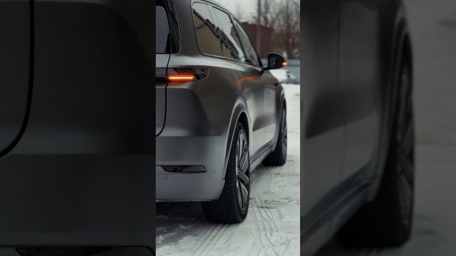 Крутость запредельная! Представляем вам LiXiang L9 без хрома и полностью в матовой пленке!