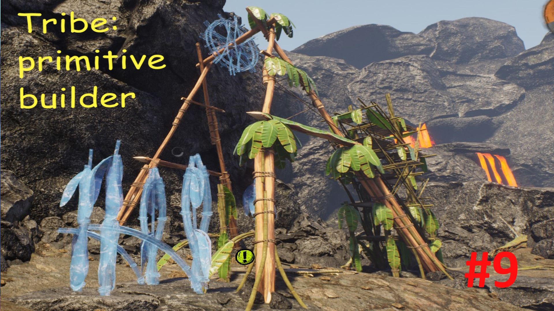 Tribe: Primitive Builder #9. Подготовка к походу в новый биом. Снова большое строительство.