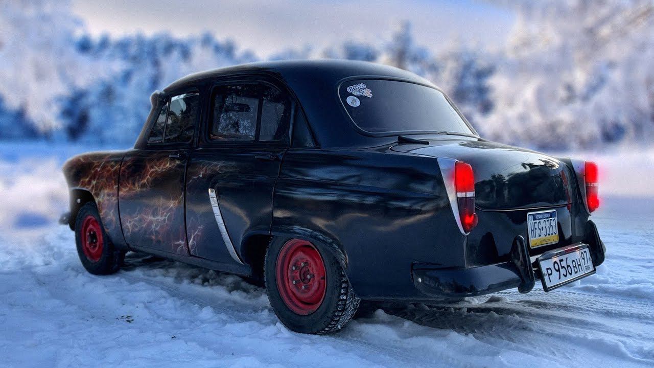 МОСКВИЧ 402 - НОВЫЕ СТУПИЦЫ - ДИСКОВЫЕ ТОРМОЗА - ЛИТЫЕ ДИСКИ