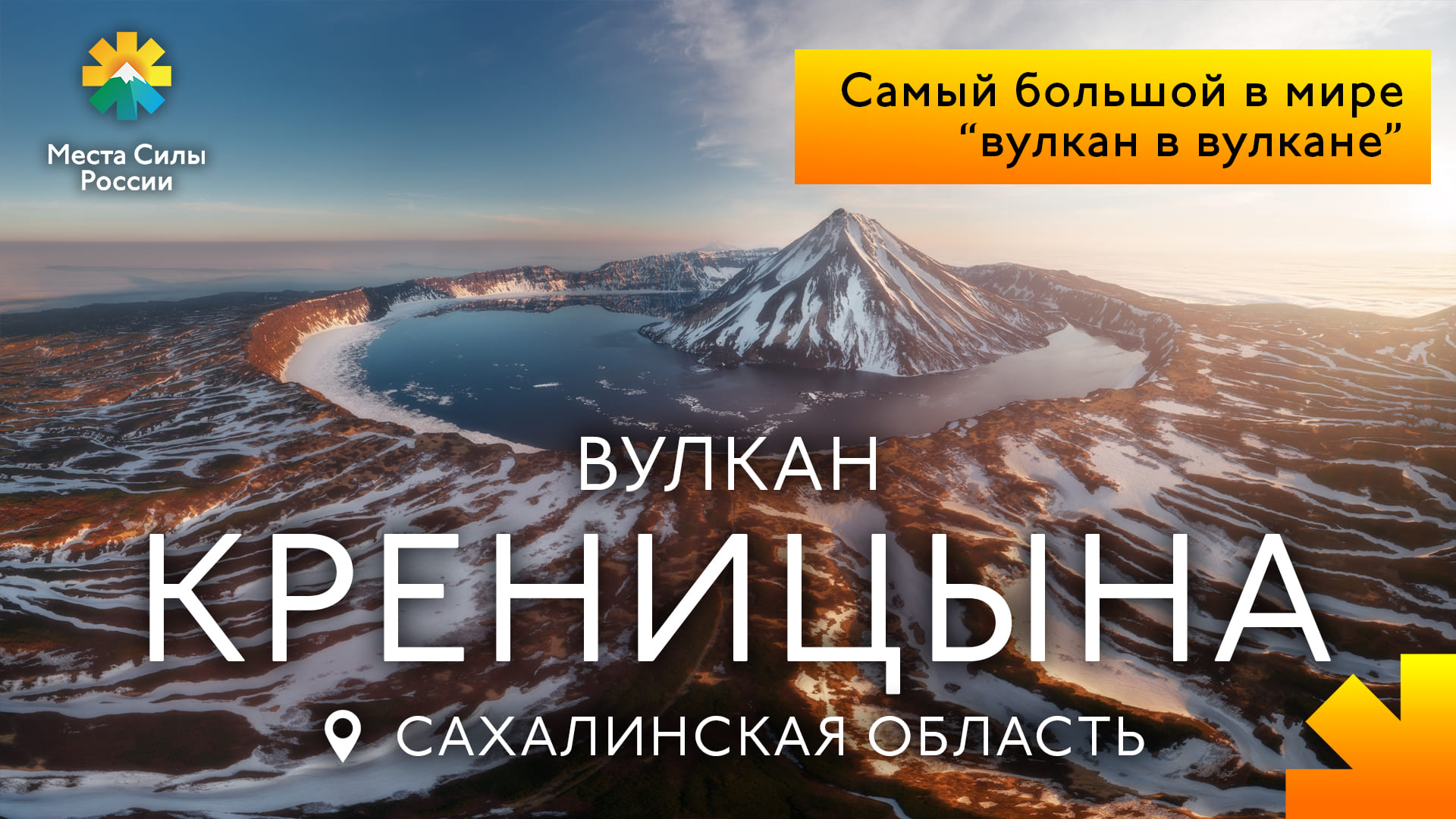 Вулкан Креницына, Северные Курилы: Места силы России