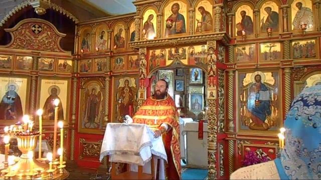 Настоятель храма протоиерей Анатолий Балясин ( 30.06.2013 )