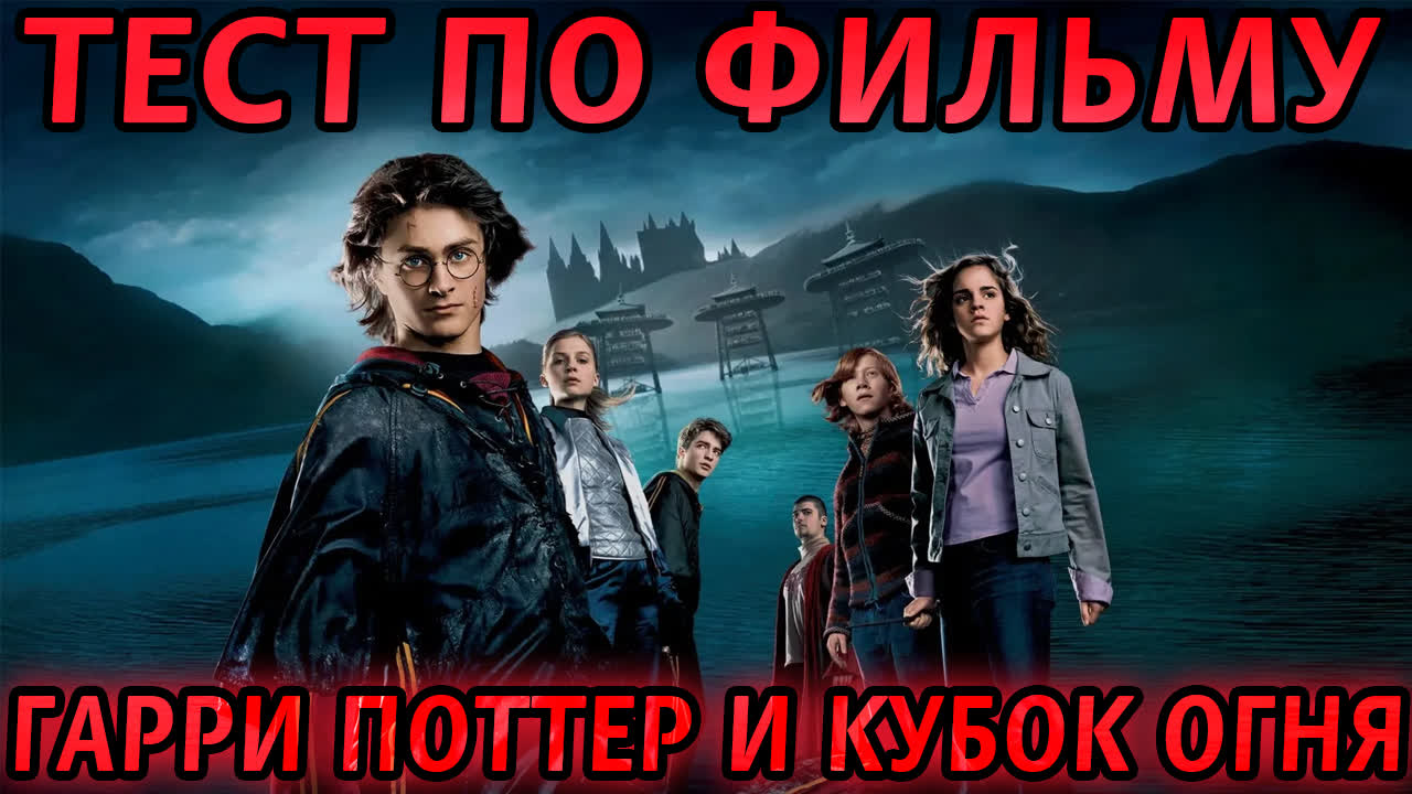 Тест. Гарри Поттер и Кубок огня. На сколько хорошо вы знаете этот фильм?