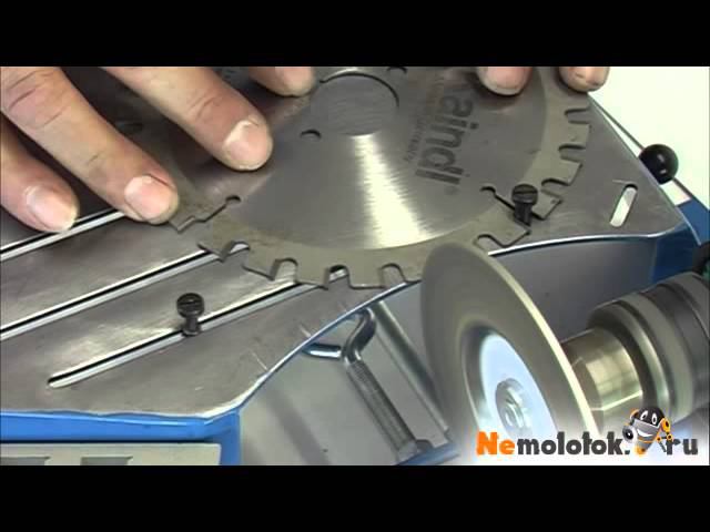 Как заточить пильный диск с твёрдосплавным зубом (Kaindl KSS)