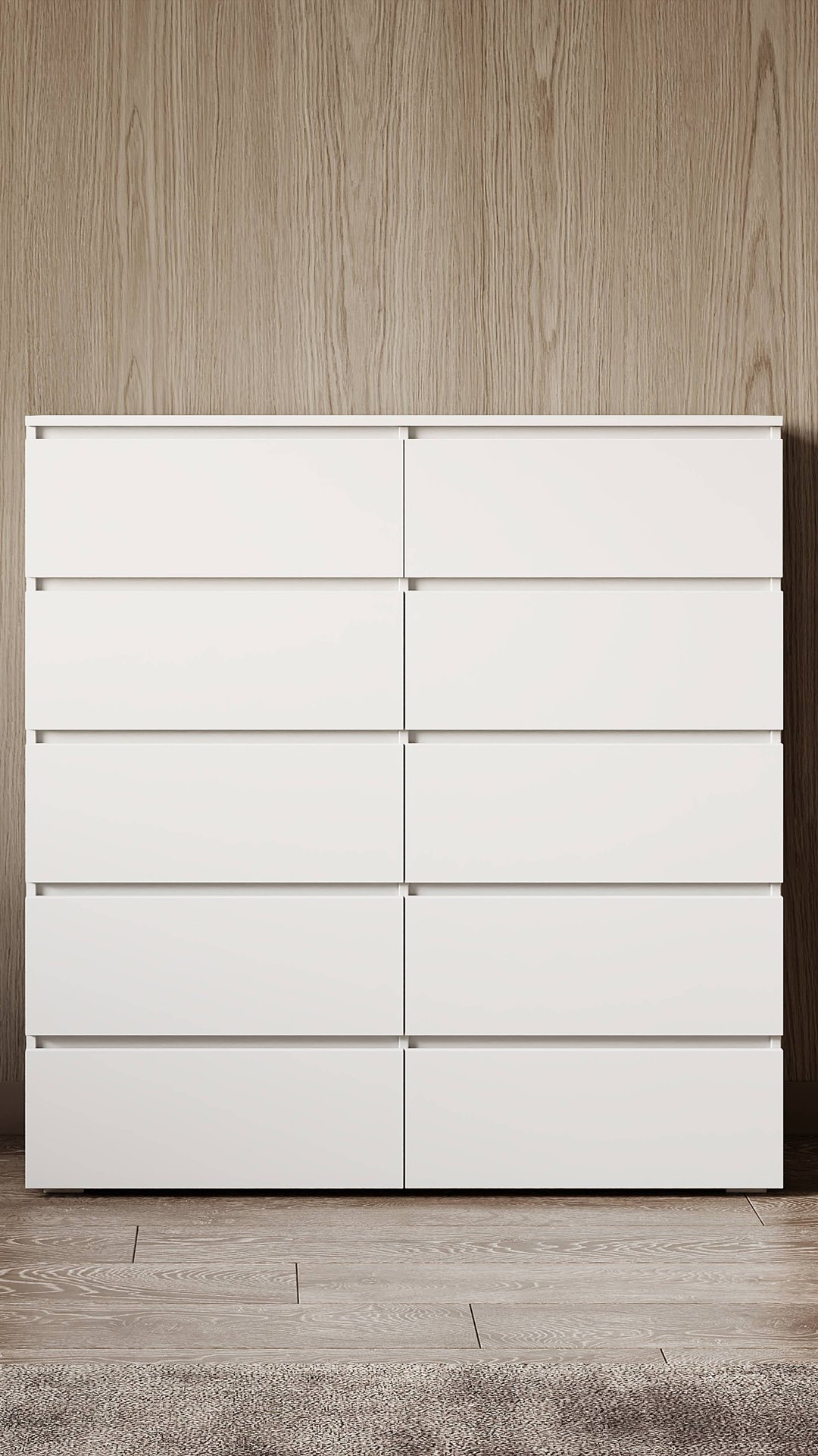 Комод Дублин белый