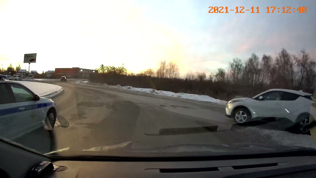 Нарушения ПДД ноябрь-декабрь 2021