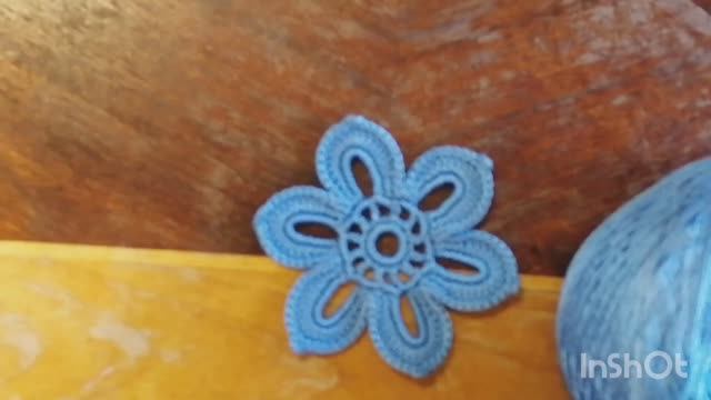 Красивый цветок крючком для Ирландского кружева, мастеркласс для начинающих и не только.