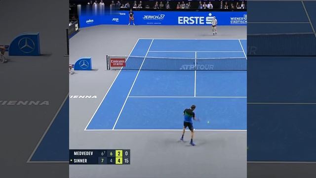 Синнер Медведев финал Вена.