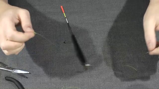 Поплавочная снасть для дальнего заброса. Скользящий монтаж.