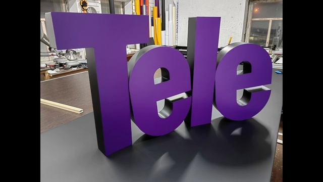 Объемные буквы. Новости рекламного агентства АРН.