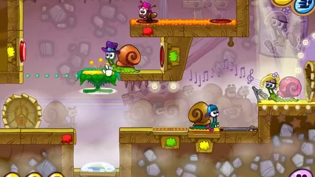Snail Bob 5 - LEVEL 25 - 3 ЗВЕЗДЫ