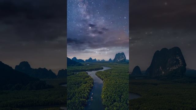 Видеообои "Это видео сочетает в себе звездный"