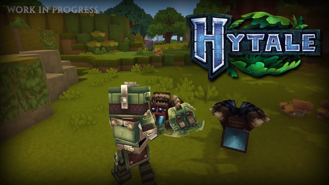 Hytale - Геймплей боя с пауками