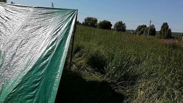 Строю дом сам #2 Первое сооружение на участке. Невыносимая жара