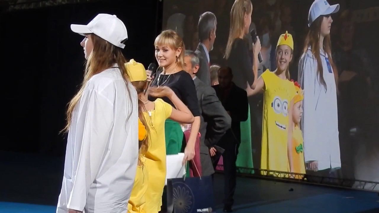 Победители IQ батл «Команда мечты» Васильевы Лиза, Миша и Милана