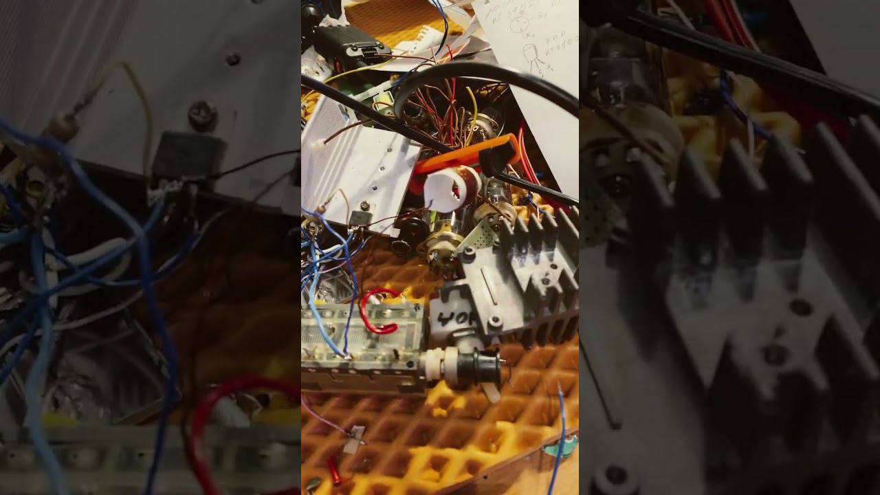 Передатчик на 80 м 3,5 МГц #hifi ￼#подпишись #радиолюбитель #retro #радиоприемник #пайка #лайфхаки￼￼