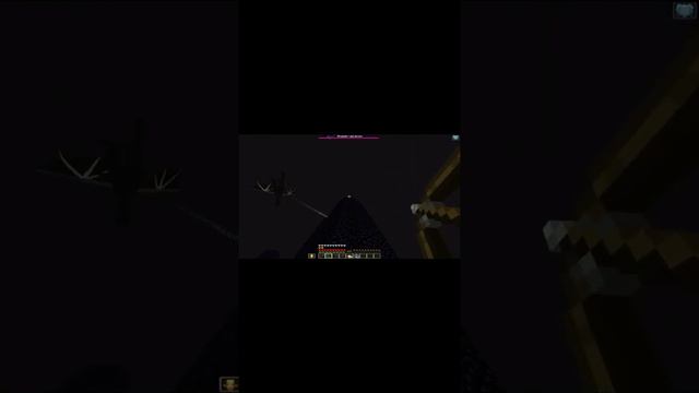 Убиваю Эндер дракона в майнкрафт #майнкрафтприколы #майнкрафт