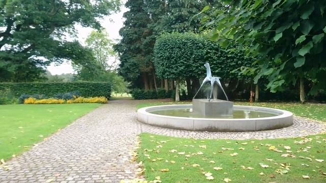 Съедобная клумба в парке Рёмер 9 авг. 2021 (Rømerhaven), Орхус, Дания