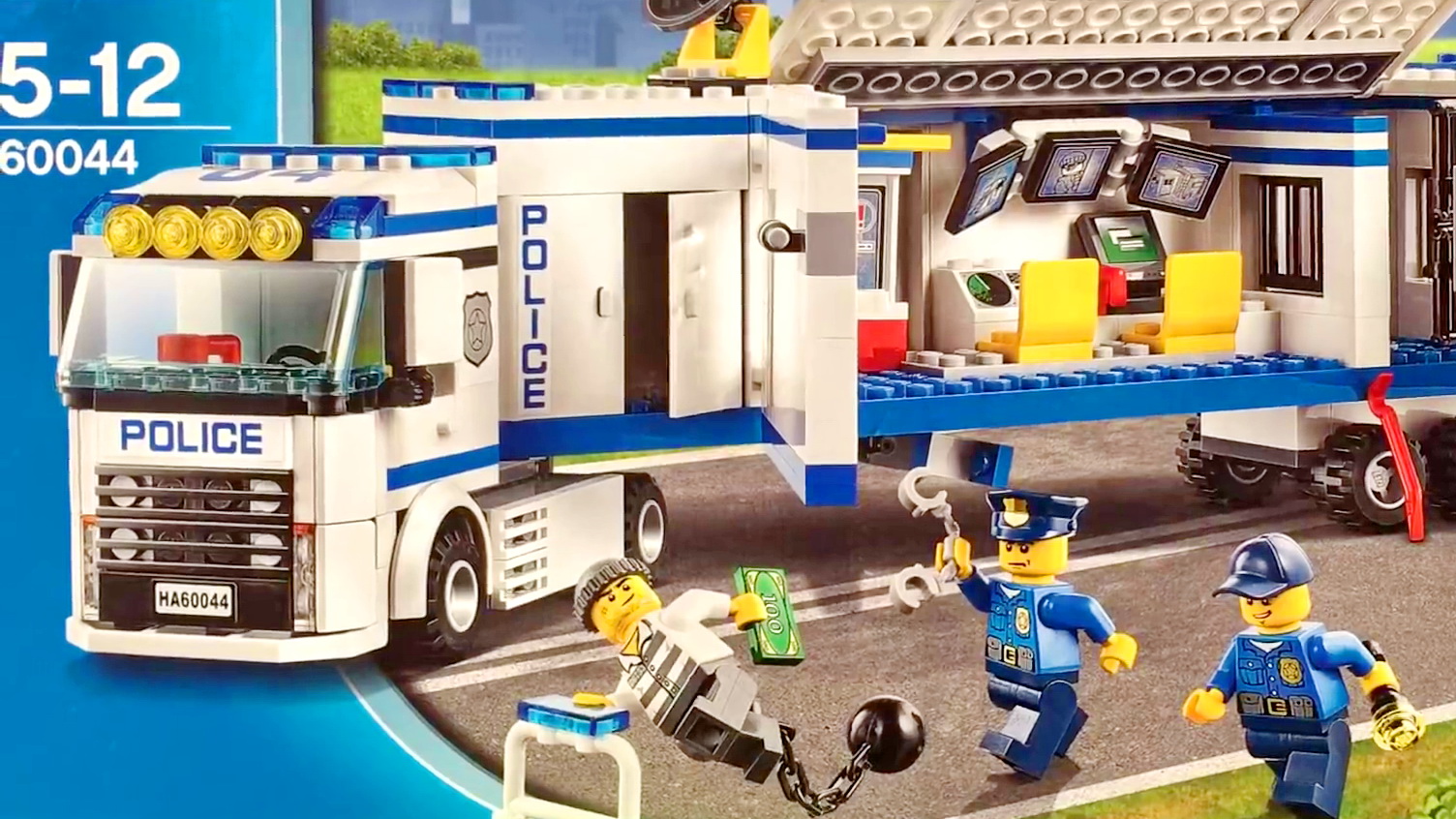 Лего Мультик Полицейская Машина Полицейский Грузовик Мультфильмы про Машинки Lego City Police