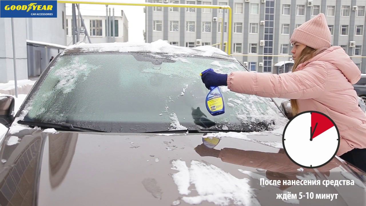 Размораживатель стекол Goodyear. Обзор