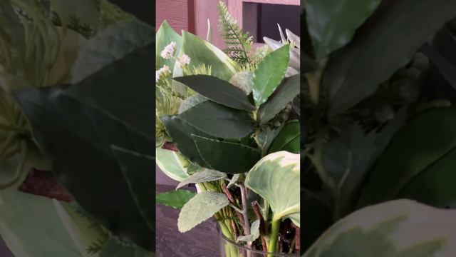 Композиция «Green Lifestyle» в стеклянной вазе / ЛетоМаркет