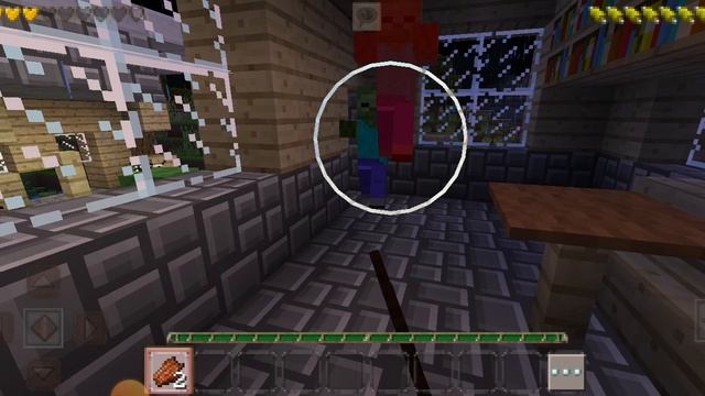 10 дней выживание в зомби апокалипсисе в майнкрафт. День 2.