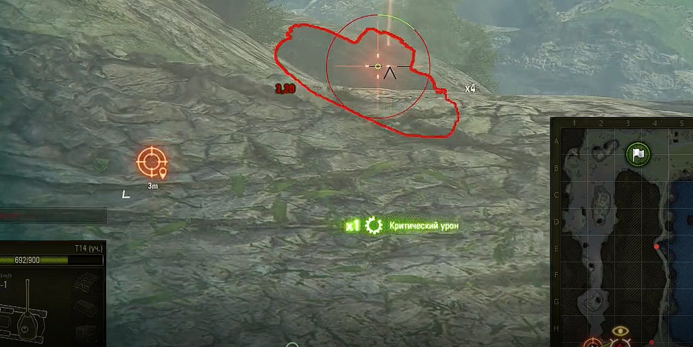 1)Прохождение учебных карт в WOT топография Ласвиль часть 1.mp4