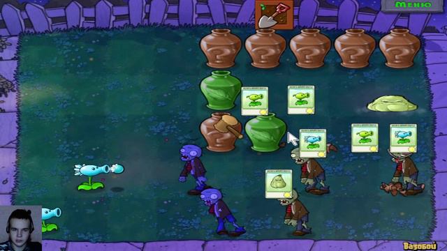 Кабачок в шоке 🔥 Вазабой Растение Против Зомби Прохождение Часть 1