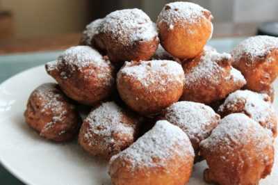 Пончики из творога.