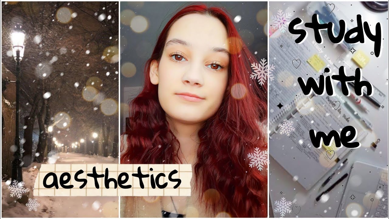 Study with me Учись со мной Эстетика учёбы.mp4