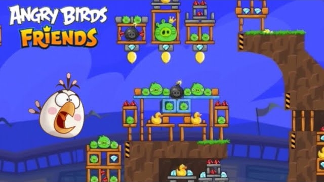 Режим "ЗВЁЗДНЫЙ КУБОК" в ANGRY BIRDS FRIENDS!!!