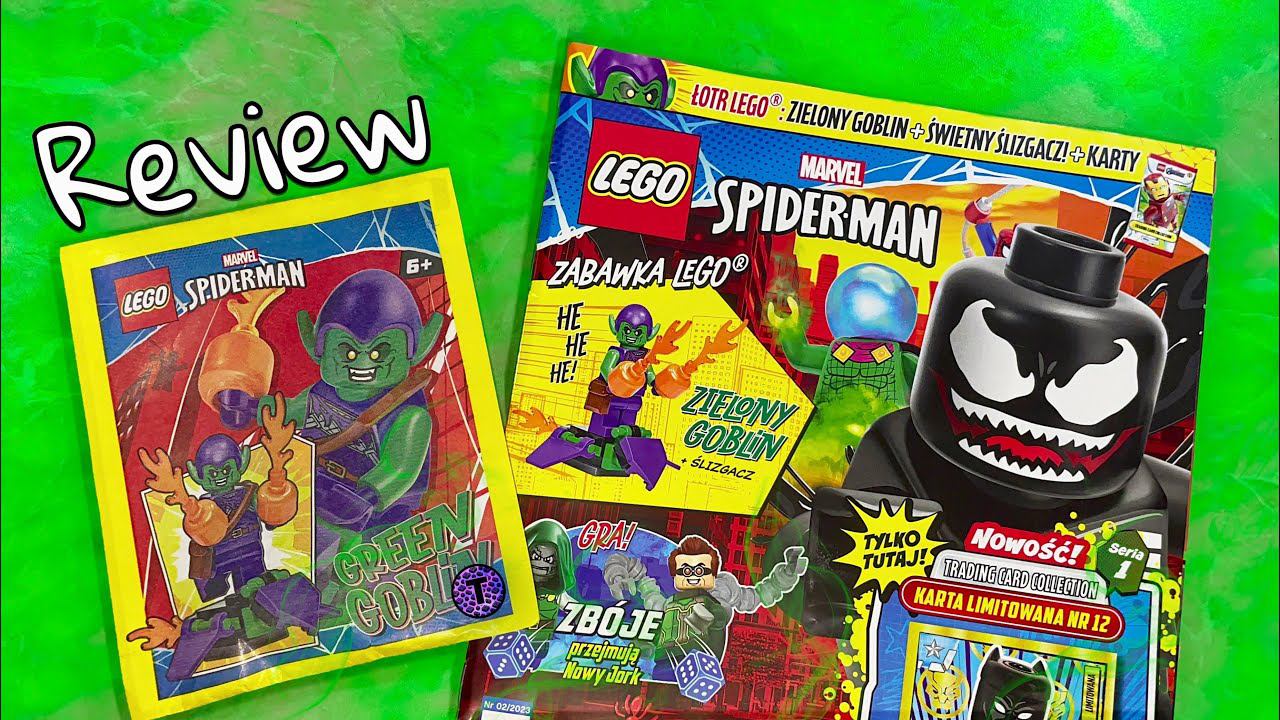 Обзор на журнал Lego Spider Man #4 за 2023 год