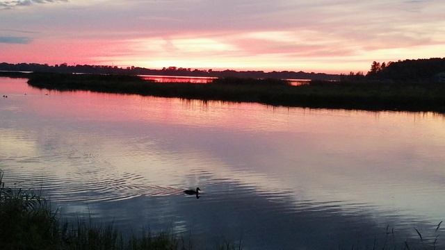 Красивый закат