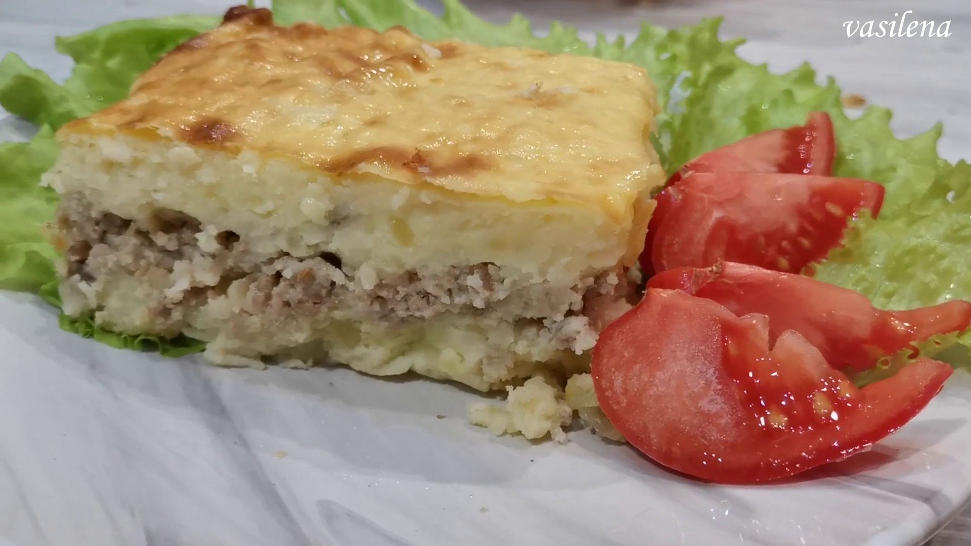 Любимая с детства КАРТОФЕЛЬНАЯ ЗАПЕКАНКА.