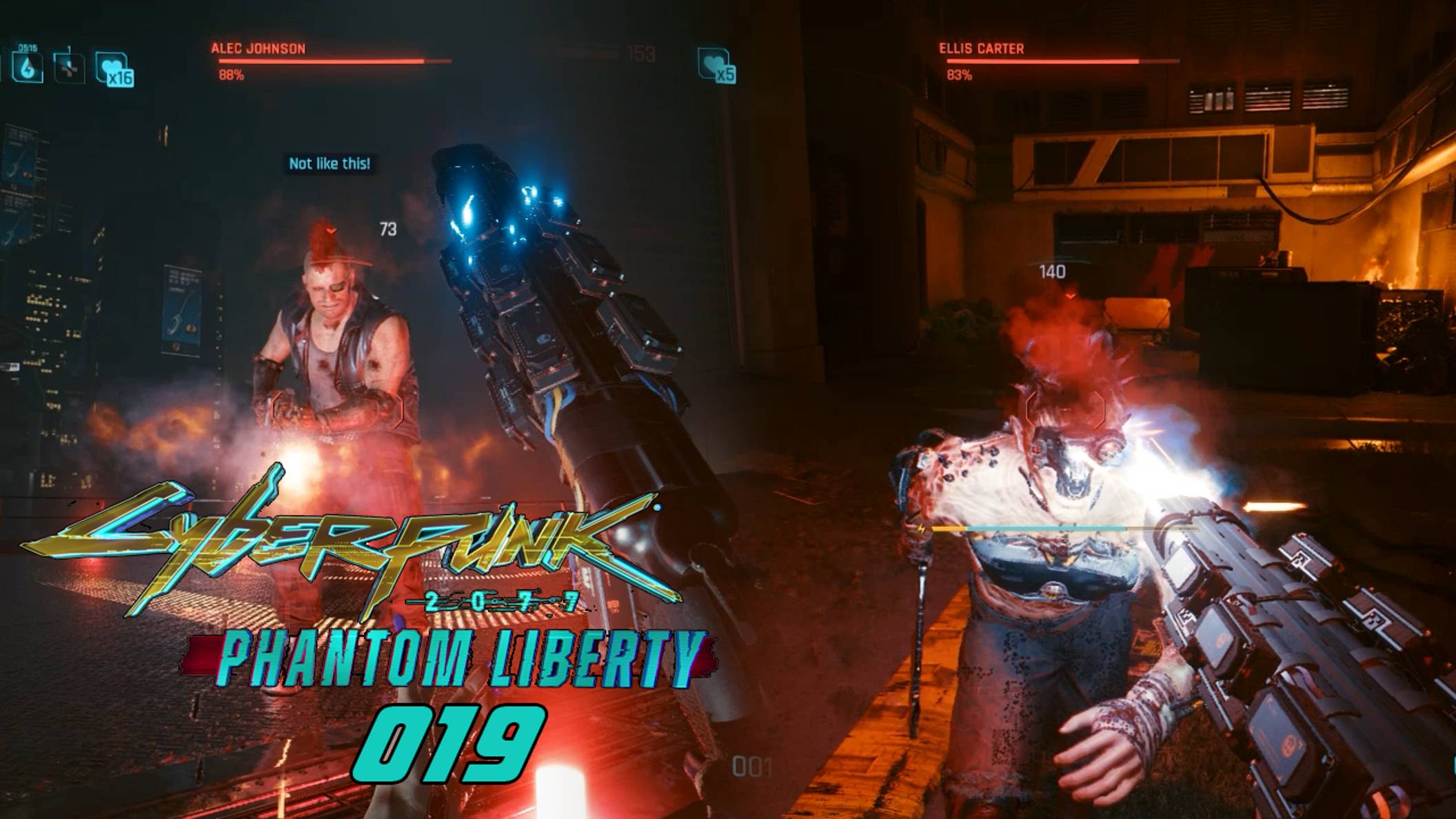 Cyberpunk 2077 2.0 - 019 Киберпсих №3 и №4 - Прохождение на английском языке (без комментариев)