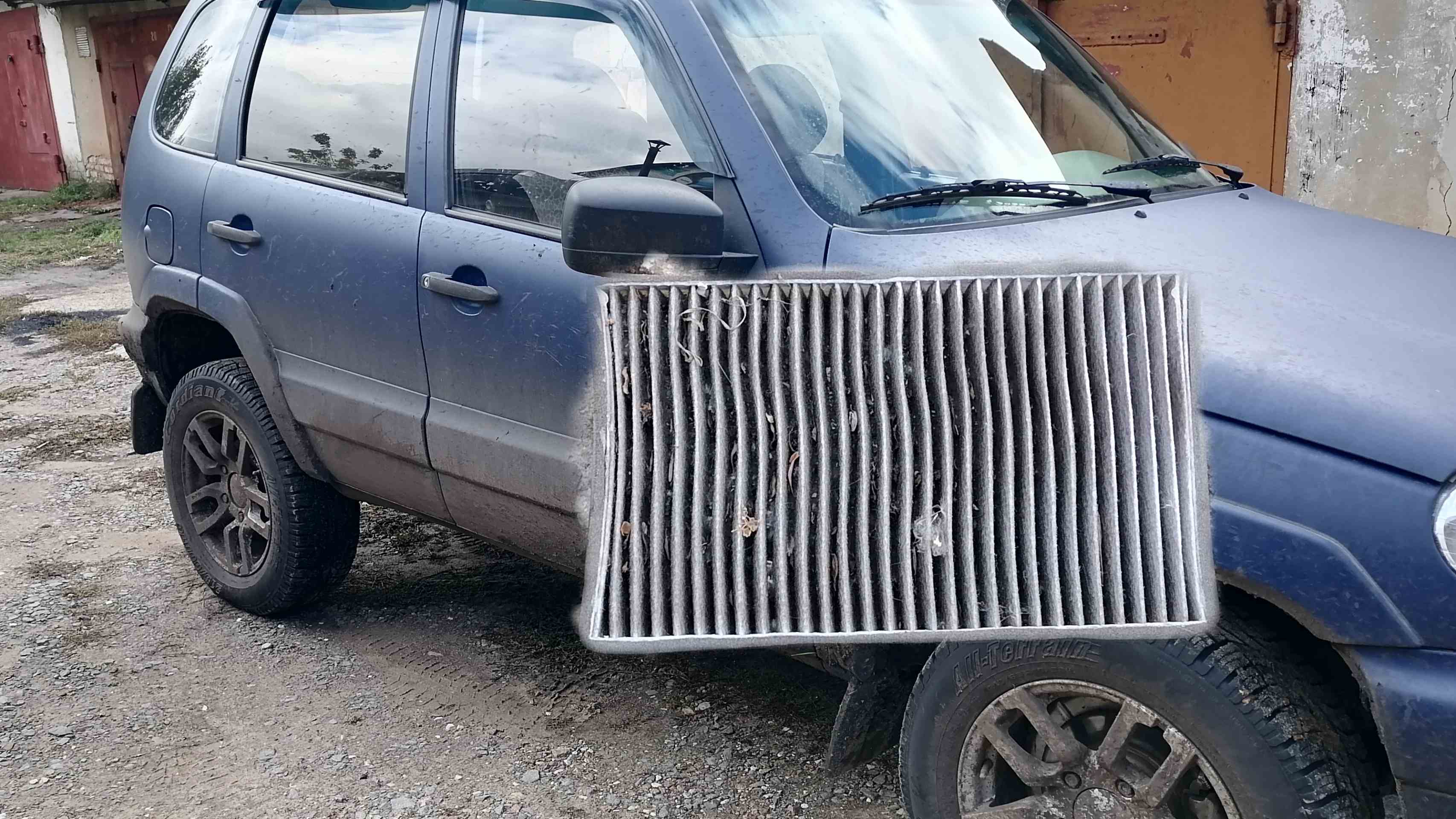 ЛУЧШИЙ СПОСОБ ЗАМЕНЫ САЛОННОГО ФИЛЬТРА НА НИВЕ 2123.