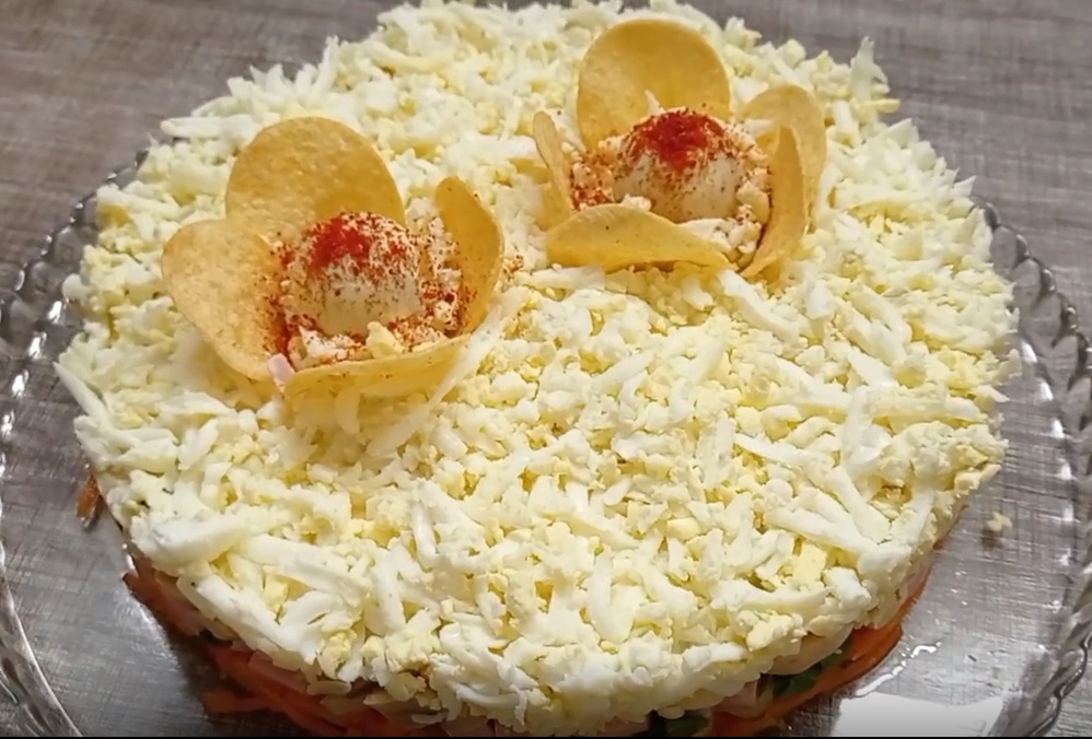 НОВЫЙ САЛАТ ОРХИДЕЯ! ЭТО ПРОСТО БОМБА! НУ ОЧЕНЬ ВКУСНО.