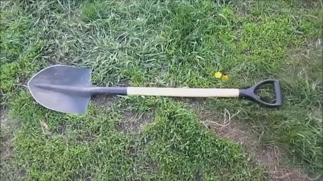 Лопата штыковая с черенком. Лопата для копа
