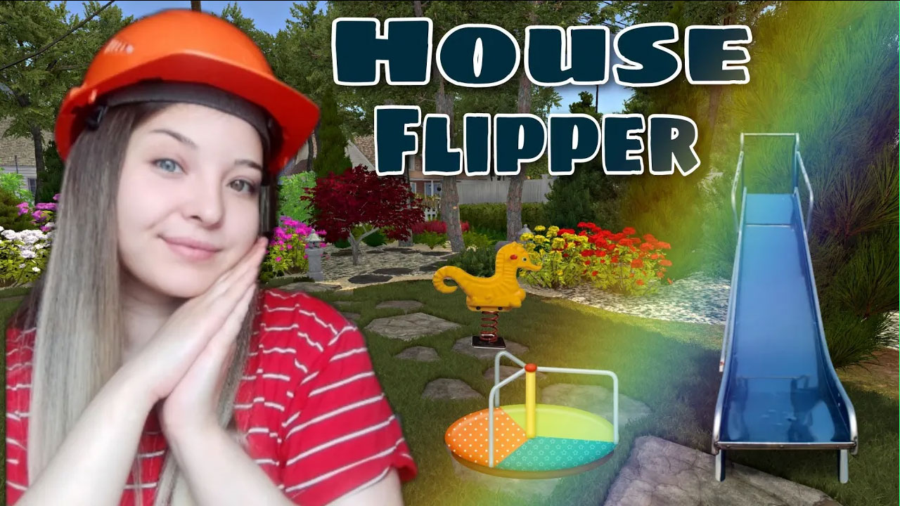 Находим крота и строим детскую площадку (House Flipper)