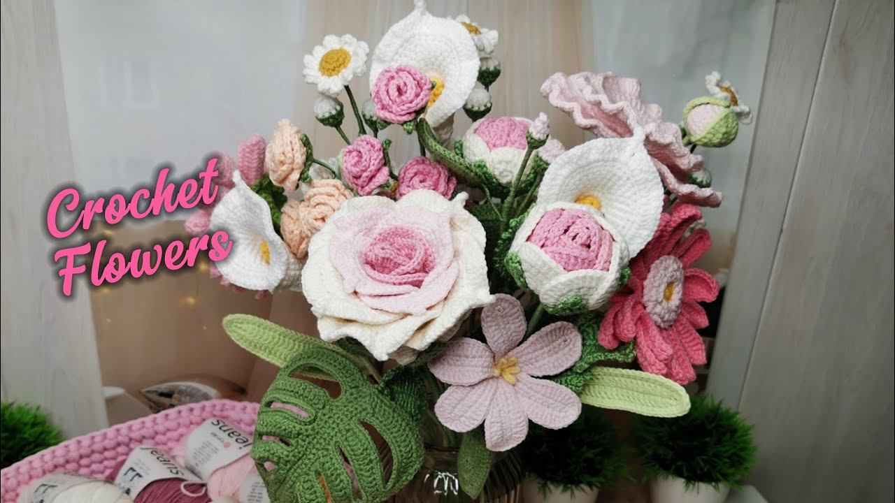 Вязаные Цветы! Виктория Вяжет 🧶