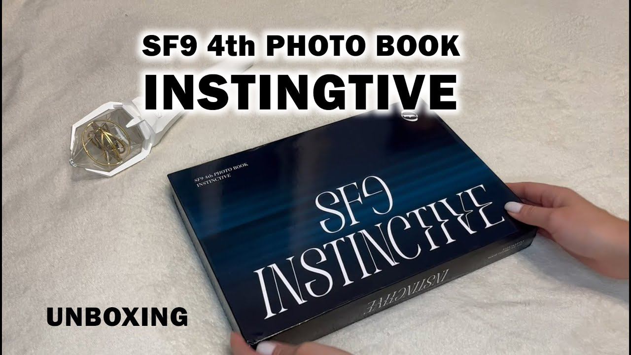 SF9 4th photo book INSTINGTIVE UNBOXING I РАСПАКОВКА