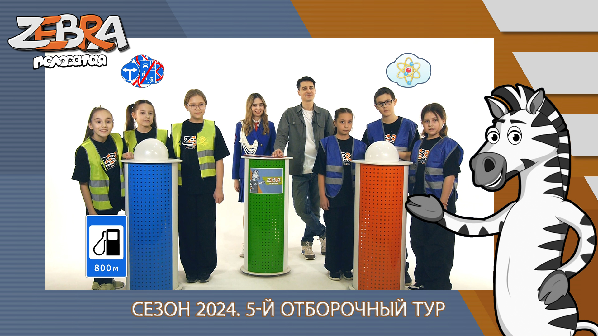 Полосатая зебра. Сезон 2024. 5-й отборочный тур.