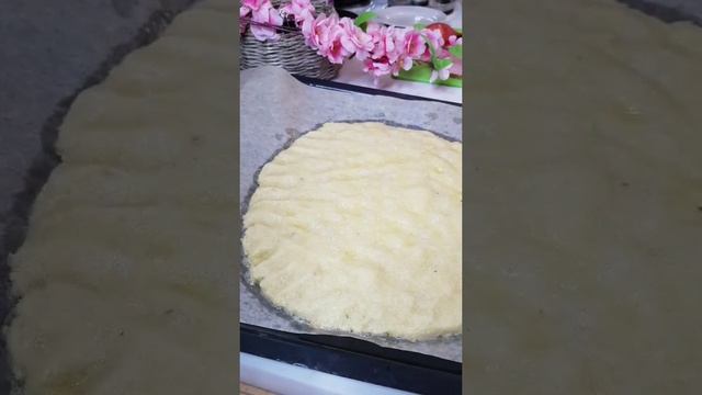 Быстрая кето-пицца