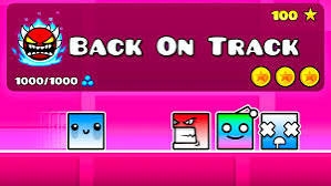 Я попросил улучшить BACK ON TRACK игроков GEOMETRY DASH 2.2
