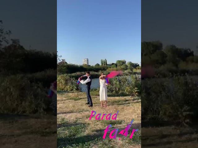 Необычный способ узнать пол малышка. Цветной огнетушитель для Гендер пати