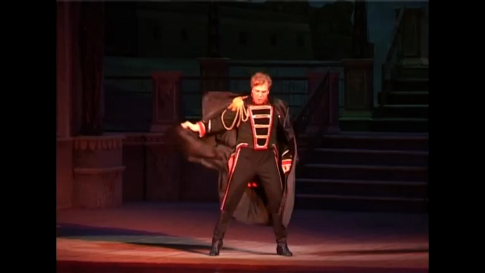 Дмитрий Галихин  фрагмент сцены Грозы из оперы П.И.Чайковского "Пиковая дама"  