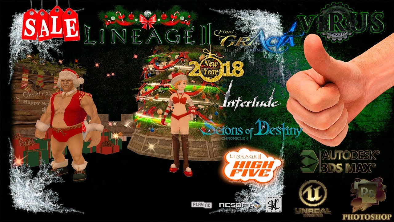 NPC New Year Gnomes 12+ with Effects. Any chronicle compatible ◄√i®uS►