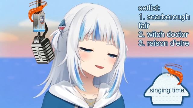 [Hololive - Gawr Gura] Part of Your World  (higher key) (mix english japanese version)