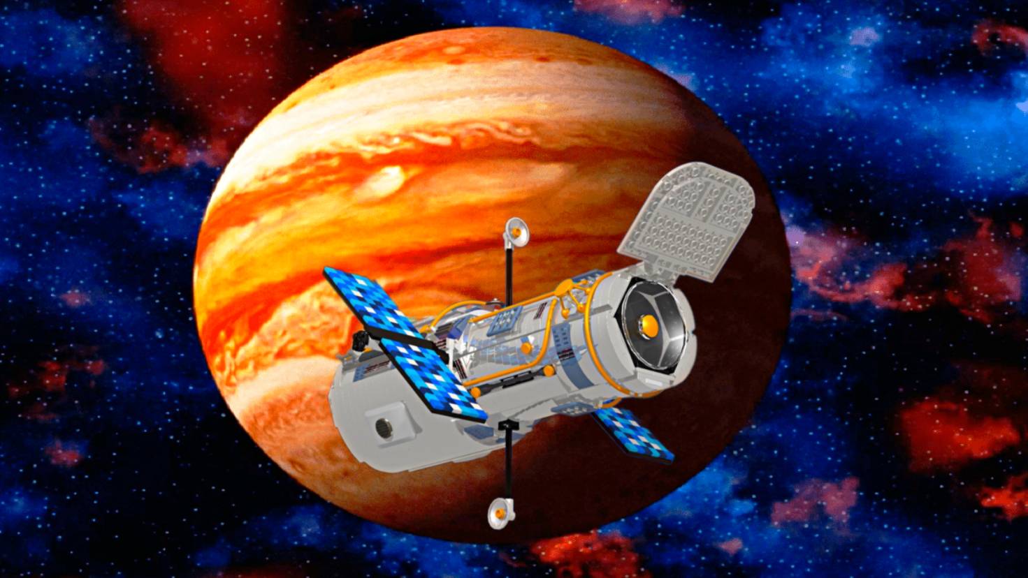 Планета Титан,реальные снимки с телескопа Хабл