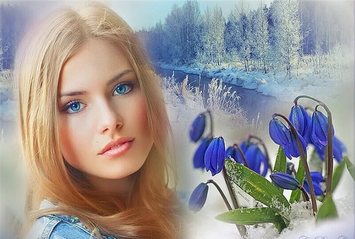 Сегодня ....в гости к Февралю Весна пришла Нежданно... Автор текста Людмила Щерблюк.